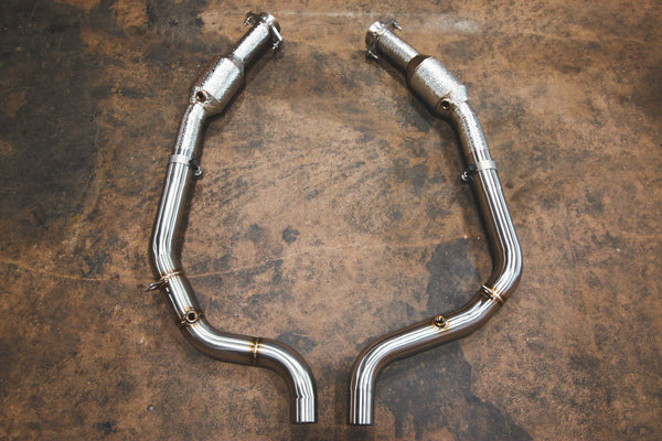 Valvetronic Designs Range Rover Free Flow Front Pipes 200 Cell 2014-20 ...